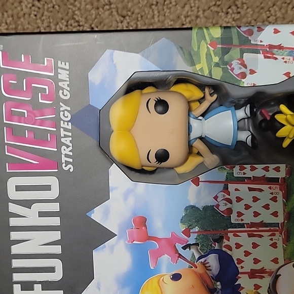 Funko | Games | Brand New Alice In Wonderland Funkoverse Strategy Game ...